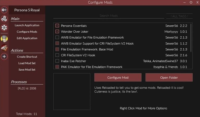 【P5R】Steam版 ペルソナ5 ザ・ロイヤル を購入！Modを導入して遊んでみました | ケムのブログ 気楽な時間