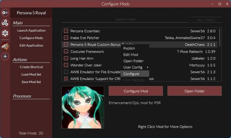 【STEAM】P5R Mod「Wonder Over Joker」バージョン 1.5.5 導入ガイド | ケムのブログ